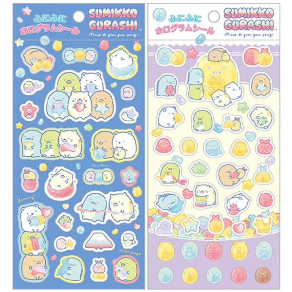 こちらの商品はポスト投函便にて発送する為、代引き決済には対応しておりません。『グミグミパーティー』テーマから、ふにふにホログラムシールが登場！キラキラのホログラムと、ふにふにの触り心地がポイント☆ある日ぺんぎん？が、たぴおかに似たグミを買っ...