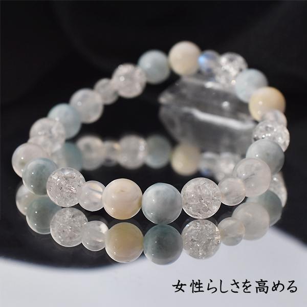 【商品説明】ムーンストーンは、思考を柔軟にし、感受性や直感力などの感性を高める効果があるとされています。また、月は女性のシンボルでもあるため、女性性（にょしょうせい）をサポートする石としても知られています。愛と平和に満ちた人生を歩みたい方、...