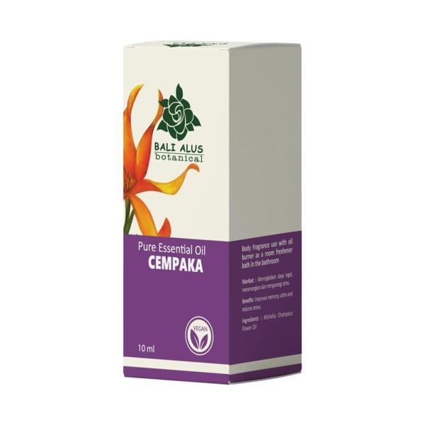 Bali Alus バリアルス　エッセンシャルオイル　10ml　Cempaka チュンパカインドネシアでフェイスケアやボディケア商品を展開するBali Alus バリアルスのエッセンシャルオイルです。南国を彷彿とさせるチュンパカの香り。【香...