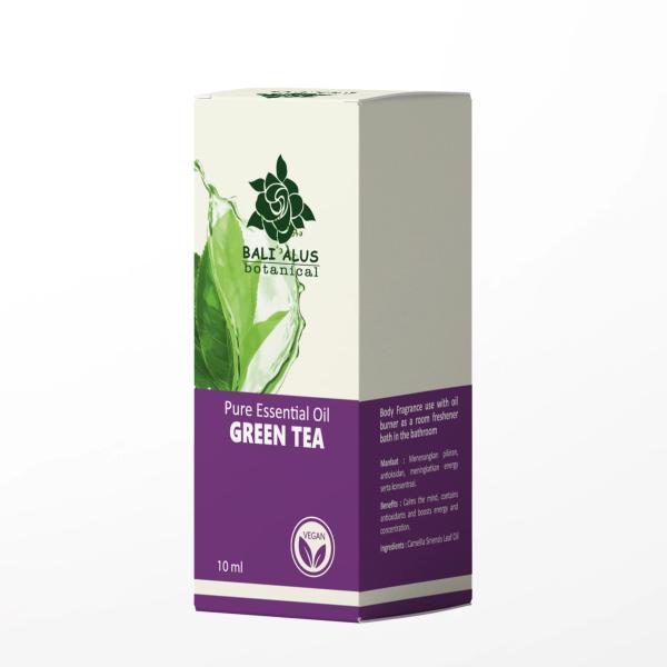 Bali Alus バリアルス　エッセンシャルオイル　10ml　Green Tea グリーンティーインドネシアでフェイスケアやボディケア商品を展開するBali Alus バリアルスのエッセンシャルオイルです。爽やかな緑茶の香りでリラックスで...