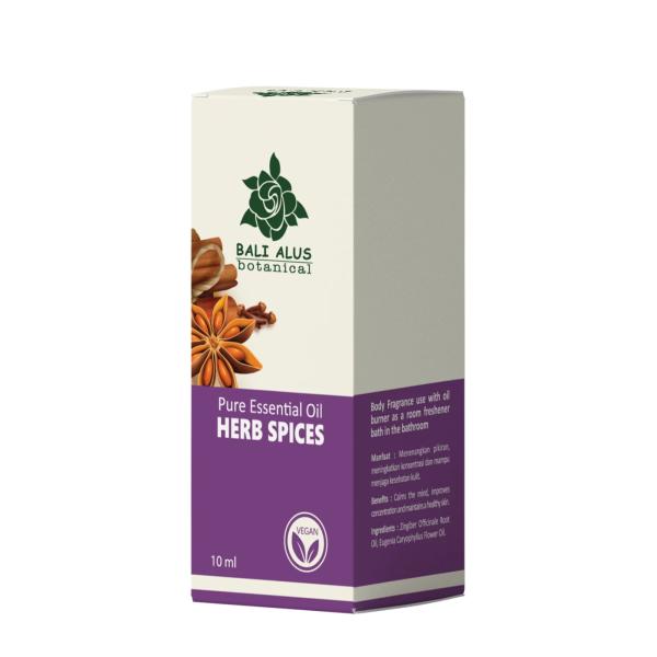 Bali Alus バリアルス　エッセンシャルオイル　10ml　Herb Spices ハーブスパイスインドネシアでフェイスケアやボディケア商品を展開するBali Alus バリアルスのエッセンシャルオイルです。レモングラス、サンダルウッド...