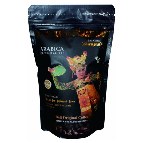 BanyuaTis バニュアティス バリコーヒー Arabica Ground Coffee アラビカ グラウンドコーヒー Special for Manual Brew スペシャル フォー マニュアル ブリュー 200g 海外直送品インド...