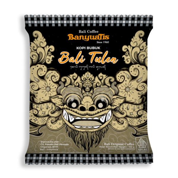 BanyuaTis バニュアティス バリコーヒー Bali Tulen パウダー 150g 海外直送品インドネシア バリ島のコーヒー製造販売会社であるCV. Pusaka Bali Persadaのブランドです。アラビカ種とロブスタ種をブレ...