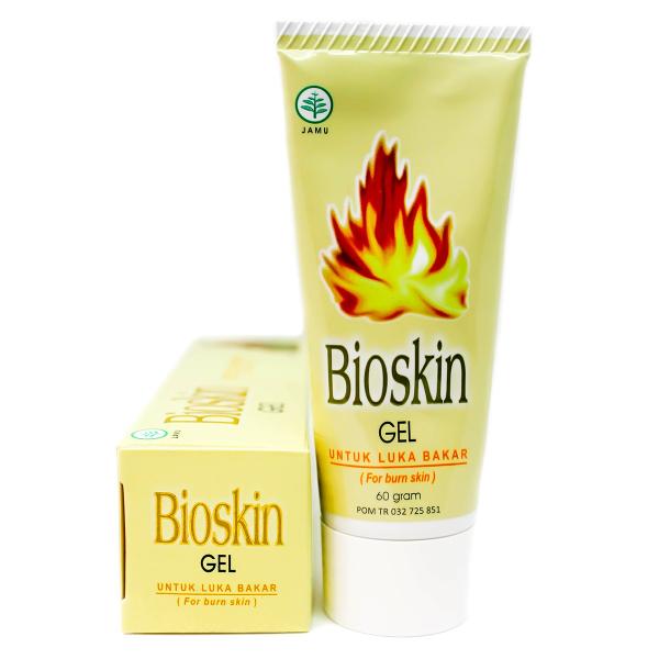 Borobudur ボロブドゥール　Bioskin Gel バイオスキンハーバルジェル　60g　海外直送品軽度のやけどや日焼けなどの皮膚火傷の為に作られたハーバルジェルティーツリーオイルを中心に、アロエベラ、ツボクサエキスを配合火傷の他に虫...