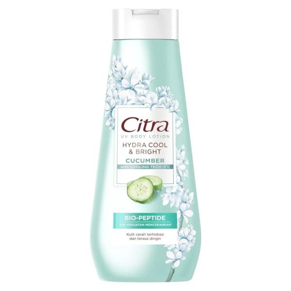 Citra チトラ　UV Body Lotion ボディローション　210ml　Hydra Cool &amp; Bright Cucumber ハイドラ クール &amp; ブライト キュウリバリ島で大人気のCitra チトラ ハンド＆ボ...