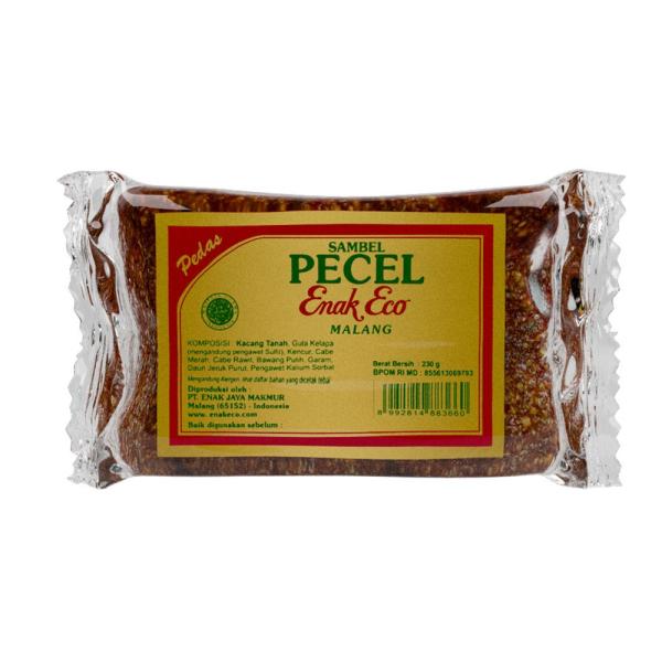 Enak Eco エナ エコ Sambel Pecel Malang サンバル プチェル マラン 230g Pedas 海外直送品ピーナッツとスパイスを組み合わせた甘辛いピーナッツソースです。【内容量】 230g (245g)【生産国】 イ...