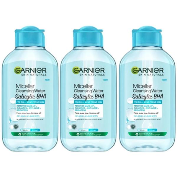 Garnier ガルニエ　Micellar Clensing Water ミセラークレンジングウォーター　125mlメイク落としと言えば、今人気のミセラークレンジングウォーターフランスが発祥で、硬水での洗顔では肌が荒れてしまうということで水...