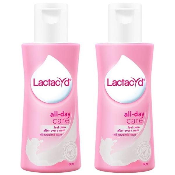Lactacyd ラクタシード　フェミニンウォッシュ Feminine Hygiene　60ml　お得な２個セット［海外直送品］Lactacyd ラクタシードは、世界170ヵ国以上で事業展開しているフランスに本拠を置く世界的ヘルスケア企業で...