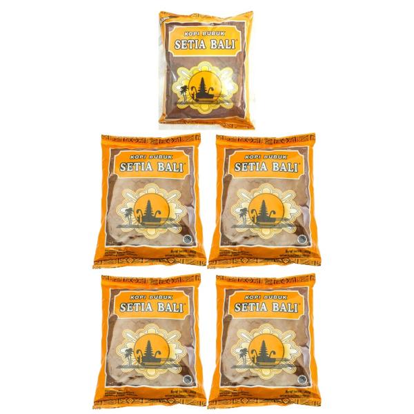 SETIA BALI スティアバリ バリコーヒー プラスチックバッグ パウダー 200g×4個 + 80g×1個セット 海外直送品主にトラジャコーヒーを製造しているPT.Toraja Setia Indonesiaが作るバリコーヒーです。ロ...