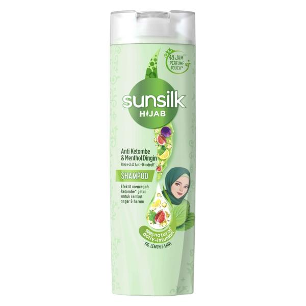 sunsilk サンシルク Hijab ヒジャブシリーズ Shampoo シャンプー 160ml Anti Ketombe &amp; Menthol Dingin リフレッシュ &amp; アンチダンドラフ 海外直送品インドネシア ユニリ...