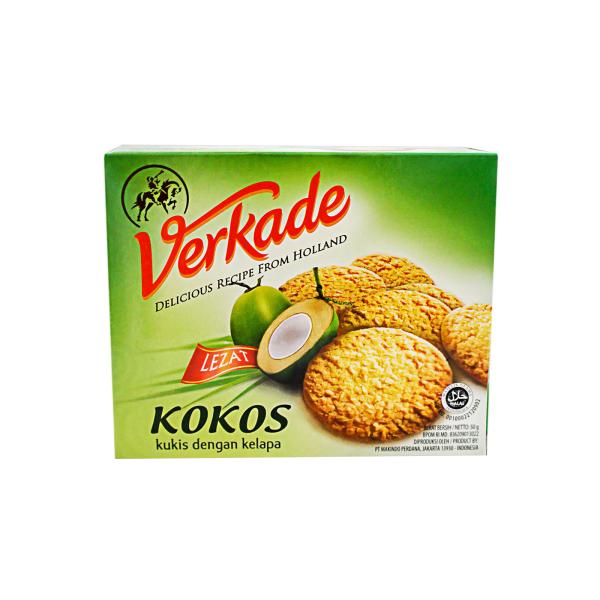 Verkade ココナッツクッキー KOKOS 50gバリ島旅行のお土産としても定番のココナッツクッキー KOKOS（ココス）サクサク感とココナッツ風味が特徴です。オランダの老舗クッキーメーカーであるVerkade（ヴェルケード）のブランド...