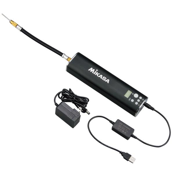 ＜商品説明＞■メーカーMIKASA/ミカサ■サイズ本体：4.2×5.4×20.9cm重量：約460g■素材アルミニウム■生産国中国製■備考●ボール用空気入れ●圧力設定機能付きで、設定値に到達すると自動停止します。●圧力設定機能(最大1.5k...