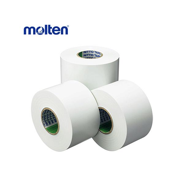 ＜商品説明＞■メーカーmolten（モルテン）■サイズ：幅50mm×長さ25m4巻入り■カラー：W：ホワイト■素材：ビニル樹脂■生産国：中国製■備考：・専用カッター付き・バレー・バスケット・ハンド用※フロア用コンパス(CLT)に使用可能です...