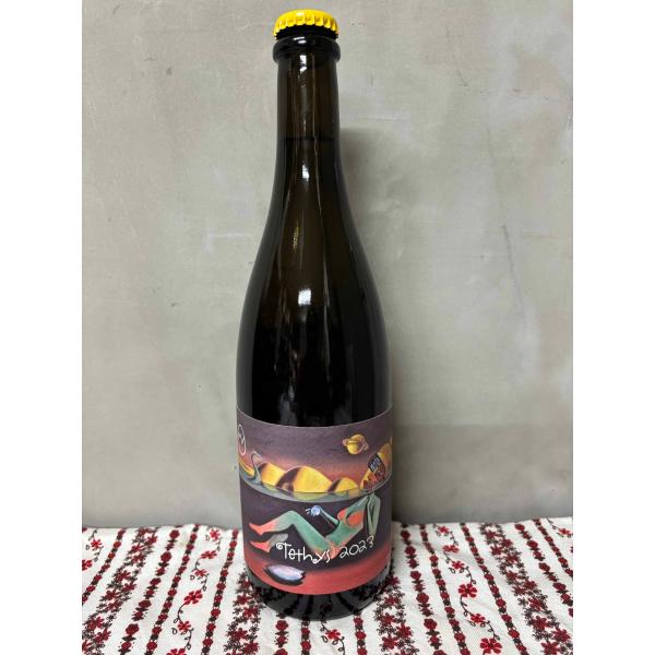 品種ピノブラン、ソーヴィニヨンブラン。ズノイモ地域のドブシツェ村のぶどうを使用。手摘みで収穫、選果後、全房プレス。フレンチ古樽に移し、シュールリーで発酵、熟成。ノンフィルター、酸化防止剤なしで瓶詰め。ワイン名のテティスは、2億年前まで存在し...