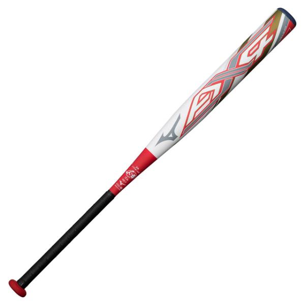 長さ・重量：84cm・平均650g素材：カーボン+グラスバランス：ミドルバランス（ミドルヒッター向き）バットのバランスを中間に設定。ロングヒットもねらえる。中距離打者向けのバットです。カラー：0162：ホワイト×レッド特徴：ソフトボールAX...