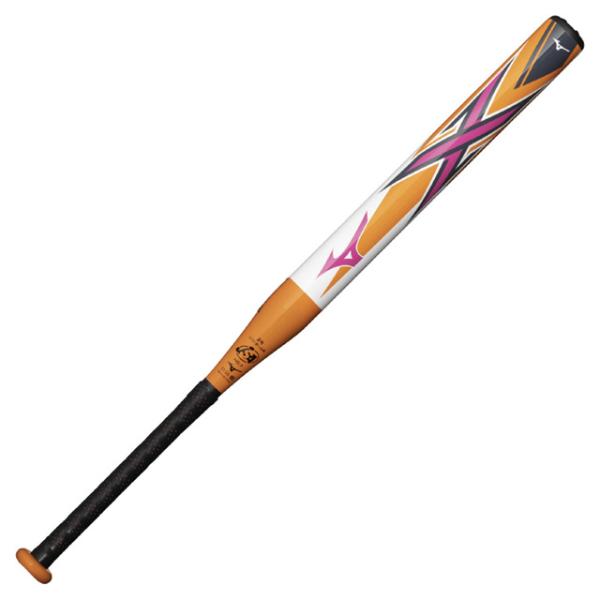 長さ・重量：80cm・平均580g素材：カーボン+グラス+特殊フィルムバランス：トップバランスカラー：0154/ホワイト×オレンジ特徴：2号用にも多層構造とDWTで飛ばすエックス。・専用バットケース付き※バッティングセンターの使用には適して...