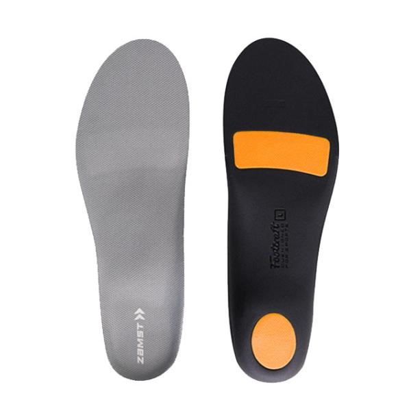 サイズ：S/長さ21〜22.5cm、幅82mm　素材：ポリウレタン、ナイロン、ポリエステル　特徴：(1)あらゆる着地時の衝撃から足を守る【優れた衝撃吸収素材】　(2)疲労と衝撃対策に【ソフトに足裏を支える３Dアーチ設計】　(3)さらりとした...