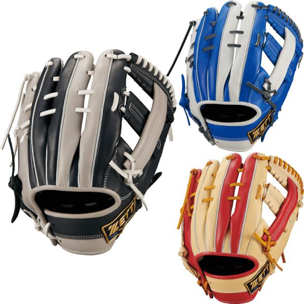 素材： 天然皮革(牛革製)(表/ステアレザー、平裏/デーステア、糸/ホワイト)ポジション：オールラウンド用カラー：1917/ブラック×ダークグレー2511/ロイヤルブルー×ホワイト3264/パステルブラウン×レッド特徴：M号ボールに負けない...