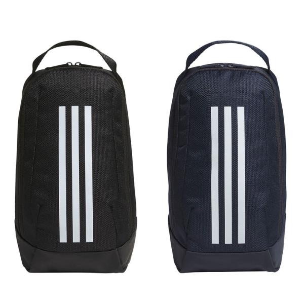 カラー：IM5233/ブラックIM5234/レジェンドインク素材：ドビー(CORDURA ECOポリエステル 100％) 特徴：ダッフルバッグやバックパックに入れられるようにデザインされた、他の物とシューズを分けて入れられるシューズバッグが...