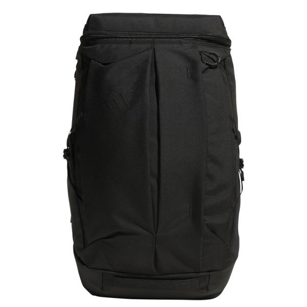 素材：ナイロン100％サイズ：28×55cm（約30.5L）カラー：JM4992/ブラック特徴：動きに沿うデザインド トゥ ムーブ仕様のこのアディダスバックパック。ロードスプリングショルダーストラップが衝撃を吸収するので、快適にその日の冒険...