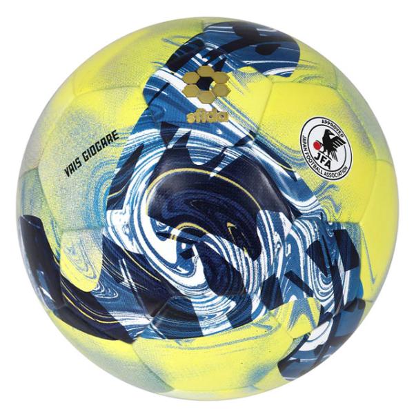 カラー：YELBLU/イエロー×ブルー素材：合成皮革サイズ：5号球特徴：■高品質サーマル製法 sfida独自の進歩型「ヒートボンディング」特許取得の特殊なパネル成型技術で、さらに均質且つ高品質なボール製造を実現したsfidaの進歩型サーマル...