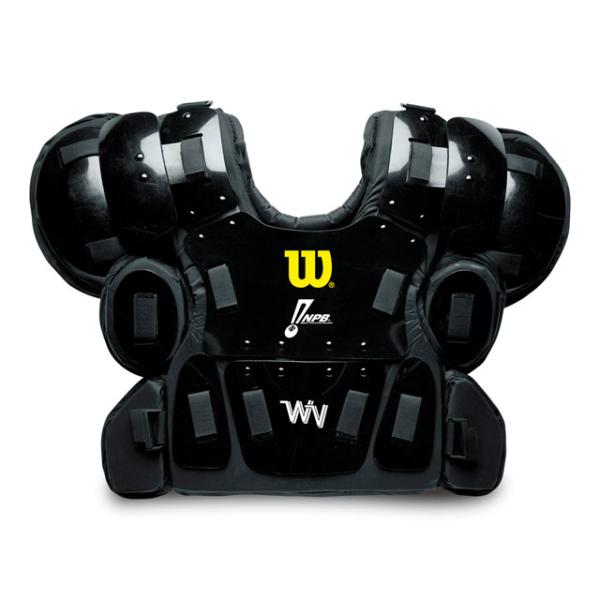 素材：PE、ナイロン、ポリウレタンサイズ：SM/A：約30cm、B：約32cmML/A：約30cm、B：約34cm重量：SM/1370g平均、ML/1390g平均特徴：NPB（社団法人日本野球機構）公認のアンパイアギア！マグネット式バックル...