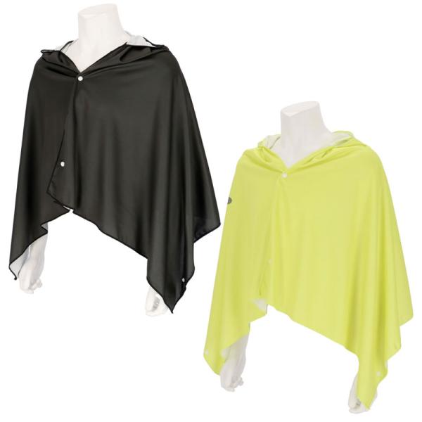 カラー：01/プーマブラック02/レモンシャーベット素材：ポリエステル100％特徴：生地を水に濡らして、振ると冷たさを感じるクールポンチョです。暑い夏の運動時に、すぐに身体を冷やしたいときに非常におすすめです。UPF+50で、ポンチョを頭か...