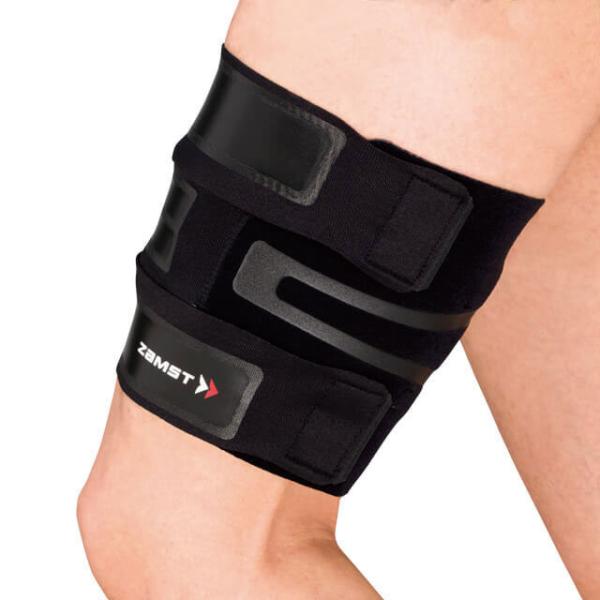 サイズ：※普通に立った状態でヒザのお皿の中心から16cm上の太ももの太さに合わせて（計測値がさかいになった場合は大きいサイズを）お選びください。S/43-48cmM/48-53cmL/53-58cm素材：ナイロン、ポリウレタン特徴：太ももを...