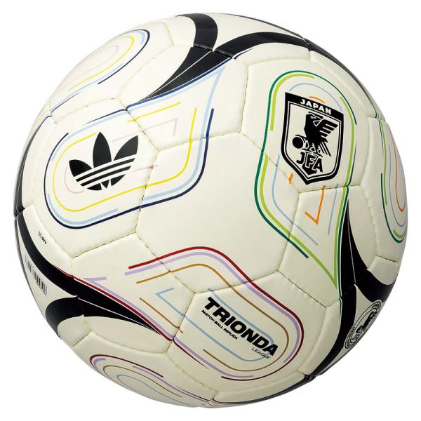 サイズ：5号球カラー：オフホワイト特徴：トリオンダ レプリカ5号球 JFAライセンスモデル■TRIONDA（トリオンダ）TRI（トリ）が開催国であるアメリカ、カナダ、メキシコの3ヵ国を表現し、ONDAはスペイン語で「波」を意味しています。こ...