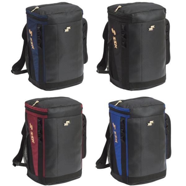 素材：合成繊維×合成皮革(PVC)サイズ：長さ34×高さ53×幅28cm(容量:約50L)カラー：22/エンジ63/Dブルー70/ネイビー90/ブラック特徴：ナイロン素材を使用した大容量バッグパック。●前ポケット脱着式●再起反射テープ付※ご...