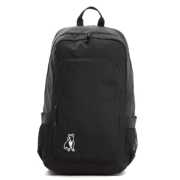 素材：ポリエステル 100％サイズ：約H53×W32×D19cmカラー：2/ブラック特徴：シンプルなワンポイント刺繍デザインのバックパック。大容量の為スポーツする際の着替えやシューズなどたくさん入ります。さらにちょっとした旅行などにも適して...