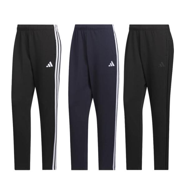 素材：ポリエステル 100％カラー：KR6434/ブラック×ホワイトKR6435/レジェンドインク×ホワイトKR6436/ブラック特徴：アディダスのオーセンティシティーである3ストライプスを配したベーシックレンジ、MUSTHAVES。吸湿速...