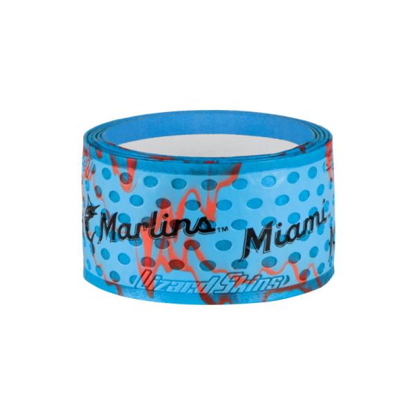 サイズ：厚さ 1.1mmカラー：MARLINS特徴：最適な握り心地とコントロール性(滑りにくい)打撃時の痛みや振動を軽減あらゆるバットに装着可能(木製・金属・コンポジット)巻き替え無料：《巻き替え希望の方は下記ご了承の上ご注文お願い致します...