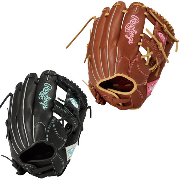 素材：表革/天然皮革裏革/天然皮革ポジション：オールラウンド用カラー：B/ブラックBR/ブラウン特徴：やさしく捕れて、すぐ使える。女子プレーヤーのために設計された、ソフト HYPER TECH R2G。R2G（READY TO GO）設計に...