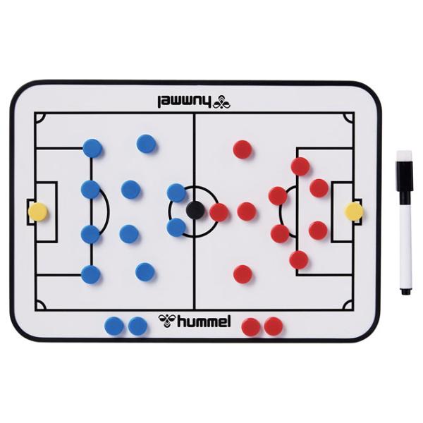 素材：合成樹脂特徴：ベンチ周りで使いやすいA4サイズのサッカー用タクティクスボード。フルコートとハーフコートの両面印刷仕様。※ご注文前に必ずお読み下さい※当店の掲載商品は、当社が運営するショピングサイト、実店舗でも同時販売しております。また...