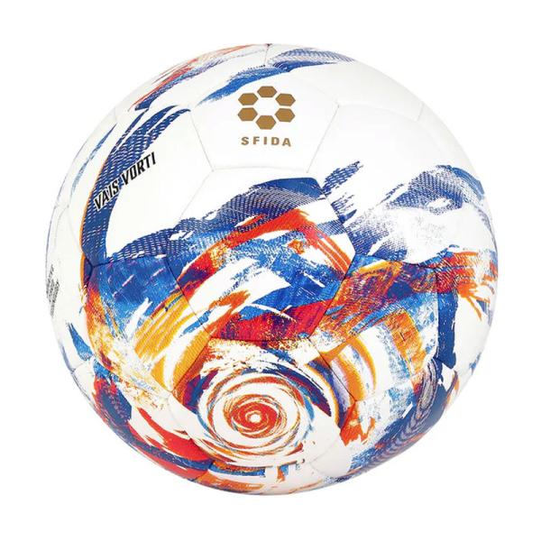 カラー：WHTBLU/ホワイト×ブルー素材：合成皮革、サーマル製法サイズ：3号球特徴：サーマルのような蹴り心地と真球性を実現したハイブリッド製法これからサッカーを始めるキッズの為の3号球。・サーマル製法注意：※ご注文後のキャンセル・変更・交...