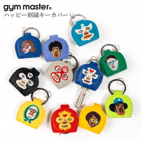 gym master ジムマスターハッピー刺繍キーカバーG621657■ カラー :03 グレー(覆面レスラー)05 ブラック(覆面レスラー)26 レッド(覆面レスラー)52 ブルー(覆面レスラー)53 ターコイズ(覆面レスラー)13 マス...