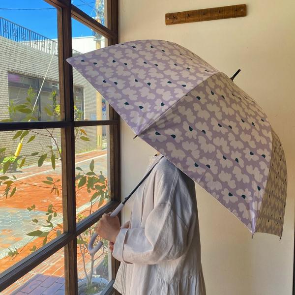 ■ 機能性（晴雨兼用）裏面にはUVカット効果を高めるコーティングが施されており、日傘としての機能も抜群。片手で開くことができる「ジャンプ式」を採用しており、車の乗り降りの際もスムーズにお使いいただけます。【商品名】　北欧柄 晴雨兼用ジャンプ...