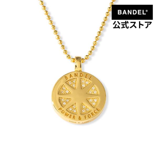 【レビューキャンペーン開催中！】詳しくは商品情報詳細をご確認ください。【カラー】Gold【サイズ】ヘッドサイズ　22mmφチェーンサイズ　55cm　(サイズ調整可能)【素材】ヘッド石　ダイヤ　約0.09ctカットボールチェーン・ロゴヘッド部...