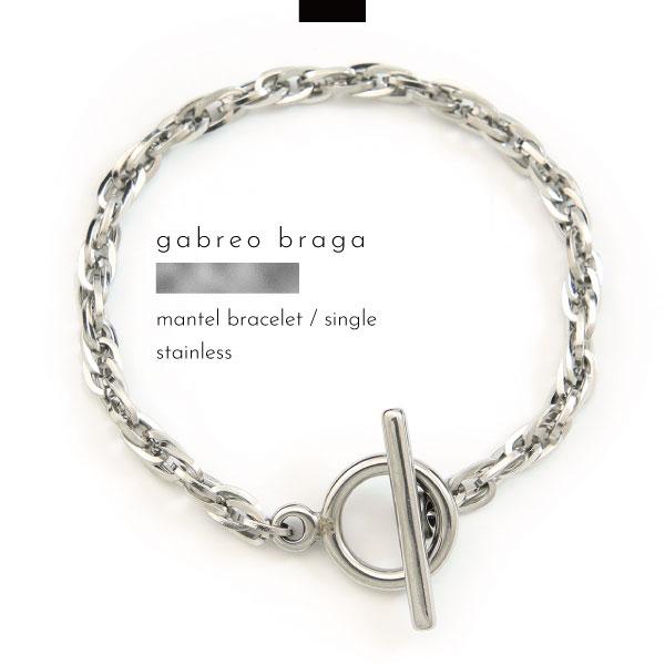 ------------------------------サイズ※すべておよその値です。------------------------------［ブレスレット長さ］メンズ：19cm / レディース：16.5cm［マンテル：リング］直径...