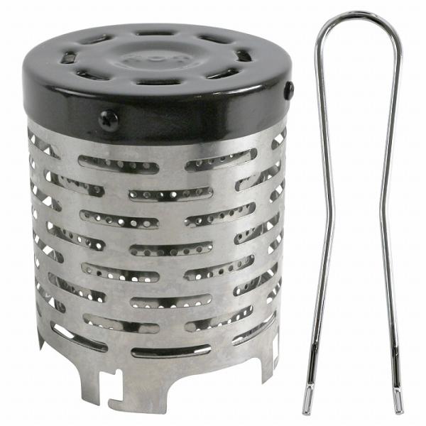 ・野外での様々な場面で便利に使える、大活躍のヒーターです。・シングルコンロやバーナーなどの上に置き、ご使用ください。・シングルバナータイプですので遠赤外線ヒーターとして使用可能です。・内部は二重構造ですので、効率よく熱を温めてくれます。・キ...