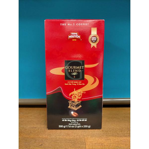 TRUNG NGUYEN チュングエン グルメブレンド レギュラー 250gx2袋 （ドリップ用ベトナムコーヒー）ベトナムでもおなじみのこの味！自分好みの濃さで楽しめるのがいいですね♪この商品は250gのパックの2袋入りとなっています。〜ベ...