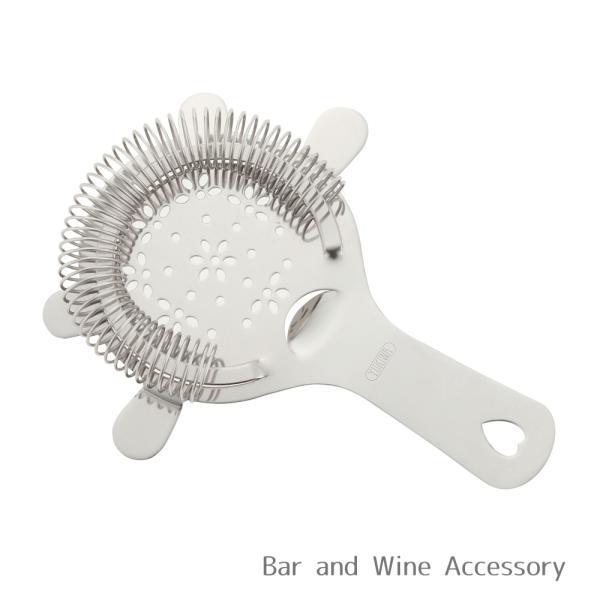 ミキシンググラスやボストンシェーカーとあわせてお使いください。カクテルを注ぐ際に中の氷やフルーツの種や皮などがグラスに入らないように濾過するためのもの。スプリングにより、いろいろなサイズのミキシンググラスやボストンシェーカーなどに合わせられ...