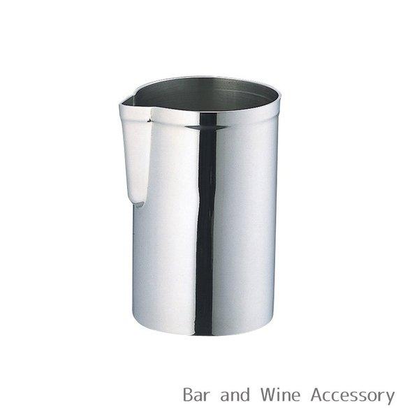 カクテル必需品。氷を入れ、材料を注ぎ入れて混ぜ合わせるのに使用します。マティーニなどのカクテルを作るのに使われます。ステンレス製なので、熱伝導に優れ、氷が溶けにくく、ガラス製のものより早く冷やすことができます。サイズ：Φ80×H125mm　...