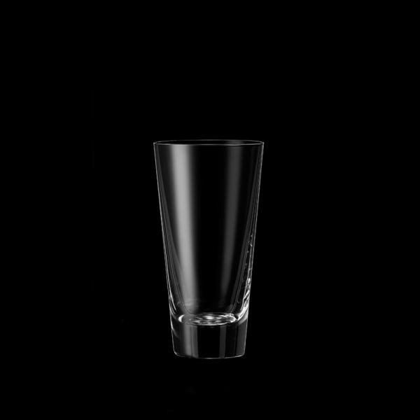 底に厚みのあるデザインなので、ずっしり重みを感じます。口元は比較的薄め。マシンメイド。【生産国】スロバキア【サイズ】口径:78mm 高さ:152mm 容量:350cc【材質】カリクリスタル