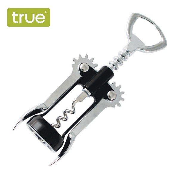 てこの原理を利用してコルクを抜くお手軽なワインオープナーです。スクリューを回して伸びあがったウイングを両手で下すと簡単にコルクが抜けます。本体サイズ：W63×D46×H169材質：ステンレス、ポリプロピレン、亜鉛合金