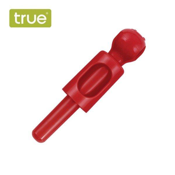 携帯サイズのプラスチック製コルクスクリューサヤの部分がハンドルに早変わり本体サイズ：W28×D28×H116材質：ステンレス、ABS樹脂