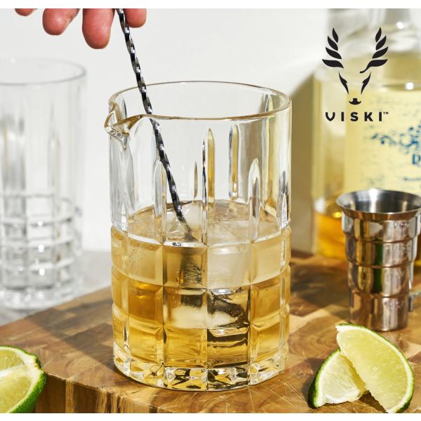 VISKI（ヴィスキ）は、True Brandsが展開するアメリカ発のバーウェアブランド。バーテンダー視点の機能性と洗練されたデザインで、プロから家庭用まで幅広く支持されています。