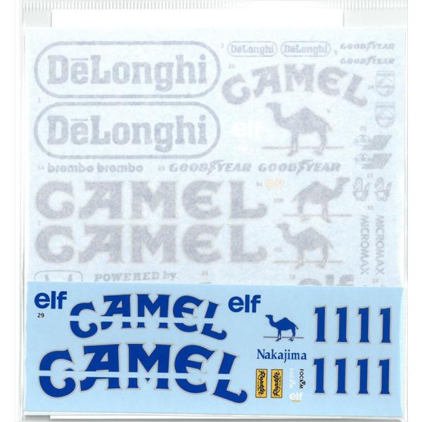 1/12 ロータス99T 1987 Rd.4 モナコGP  #11（B社 99T対応）【アカツキデカール 水転写デカール AK030】