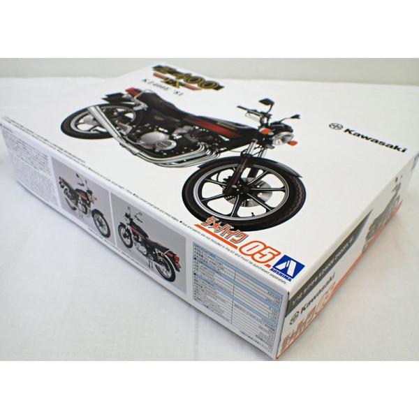 1/12 カワサキ KZ400E Z400FX `81【アオシマ プラモデル オートバイ バイク No.05】※組立＆塗装が必要なプラモデルです。